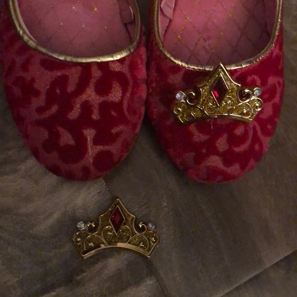 Disney | Shoes | Disney Store Exclusives Rare Princess Aurora Shoes ...